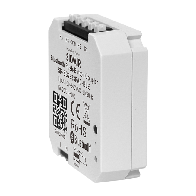 BLE Push-Button Coupler SR-SB2833PAC-BLE