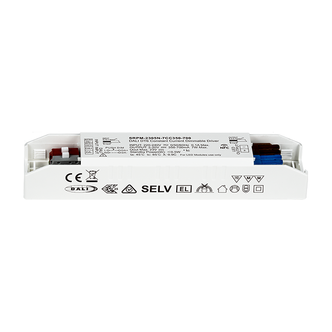 7W NFC Programmable DALI DT6 LED Driver (Constant Current) SRPM-2305N-7CC350-700