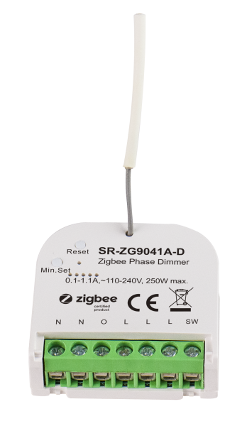 ZigBee Mini AC Triac Phase-Cut Dimmer Single Live Wire with Power ...