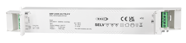 75W DALI LED Driver(Constant Voltage) SRP-2305-24-75LCV