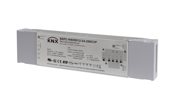 4 Channels Constant Voltage 200W KNX LED Dimming Driver SRPC-KNX9512-24 ...