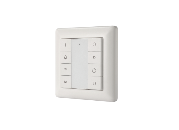 RGBW Wall Mounted 2 Scenes ZigBee Wireless Remote SR-ZG9001K8-RGBW