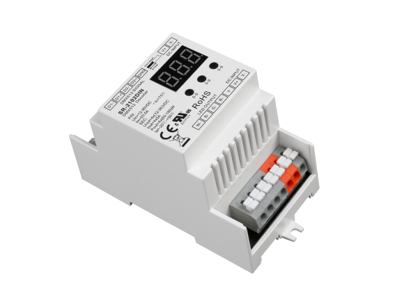 Din Rail Mounted DMX512 Decoder SR-2102DIN