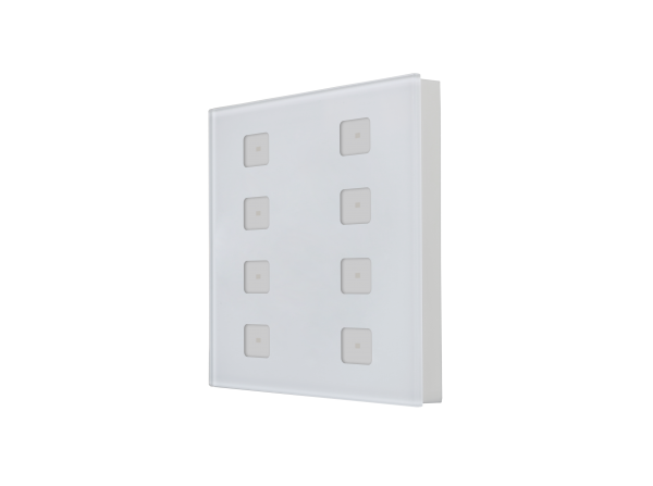 8-Key DALI Wall Switch Touch Panel SR-2422T8-DA2