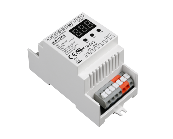 Din Rail Mounted DMX512 Decoder SR-2112DIN