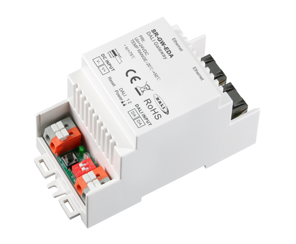 DIN Rail Ethernet (IP) DALI Gateway SR-GW-EDA