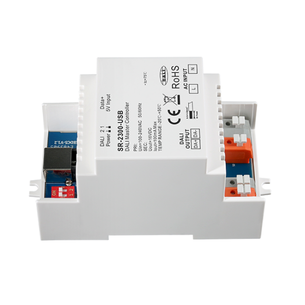DIN Rail DALI Master Controller SR-2300-USB