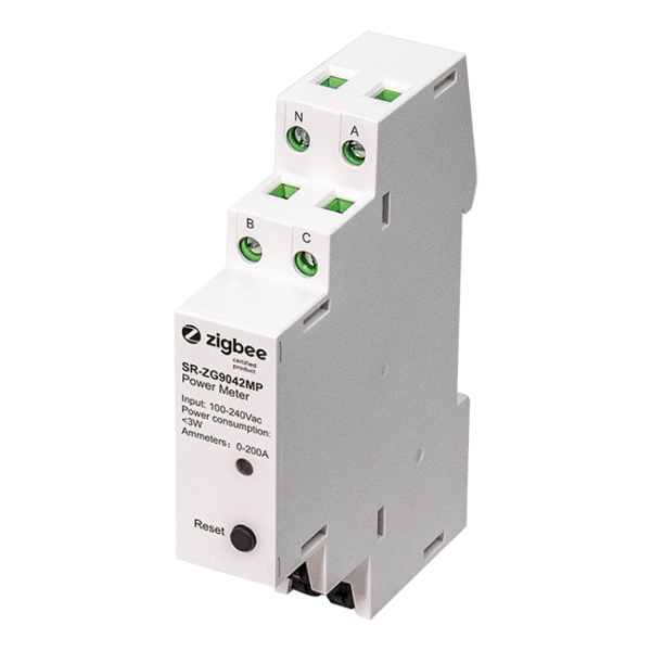 ZigBee Three-Phase Power Meter SR-ZG9042MP