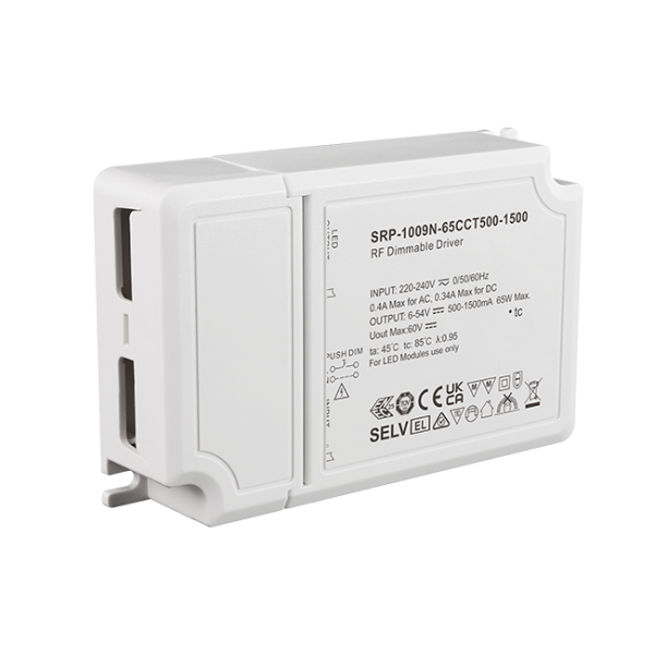 65W 2CH RF NFC Enabled LED Driver (Constant Current) SRP-1009N-65CCT500 ...