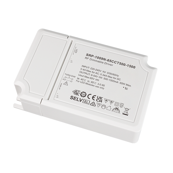 65W 2CH RF NFC Enabled LED Driver (Constant Current) SRP-1009N-65CCT500 ...