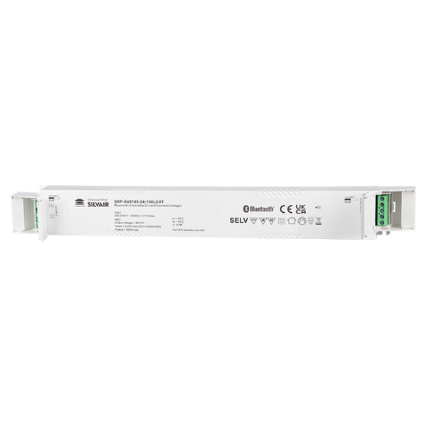 150W 24V 2CH BLE Dimmable LED Driver SRP-SV9105-24-150LCVT